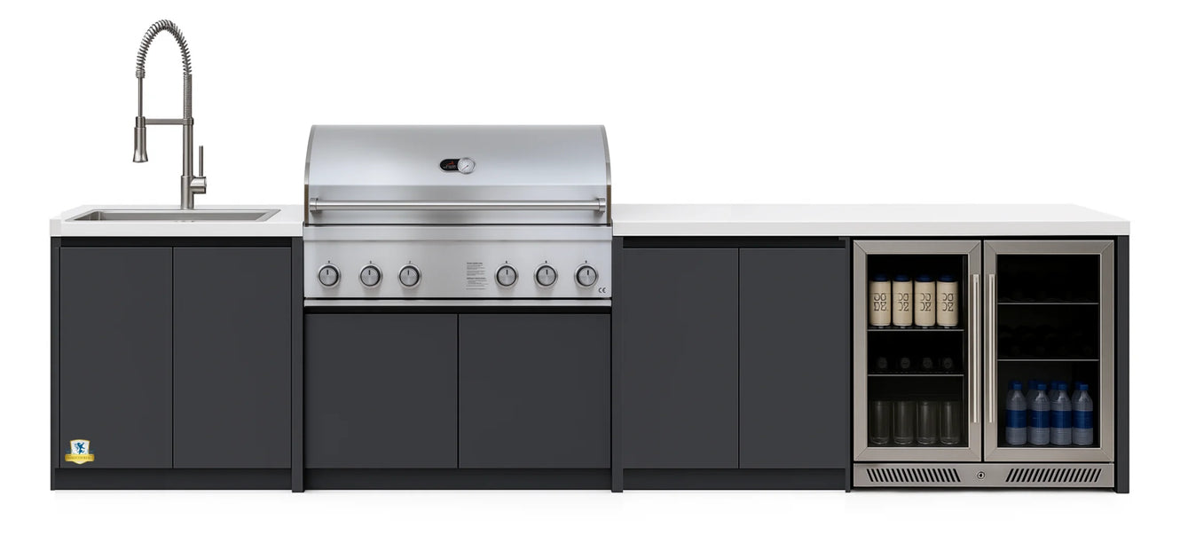 Whistler Outdoor Kitchen with Burford 5-Burner BBQ | 12F — Marvellesures