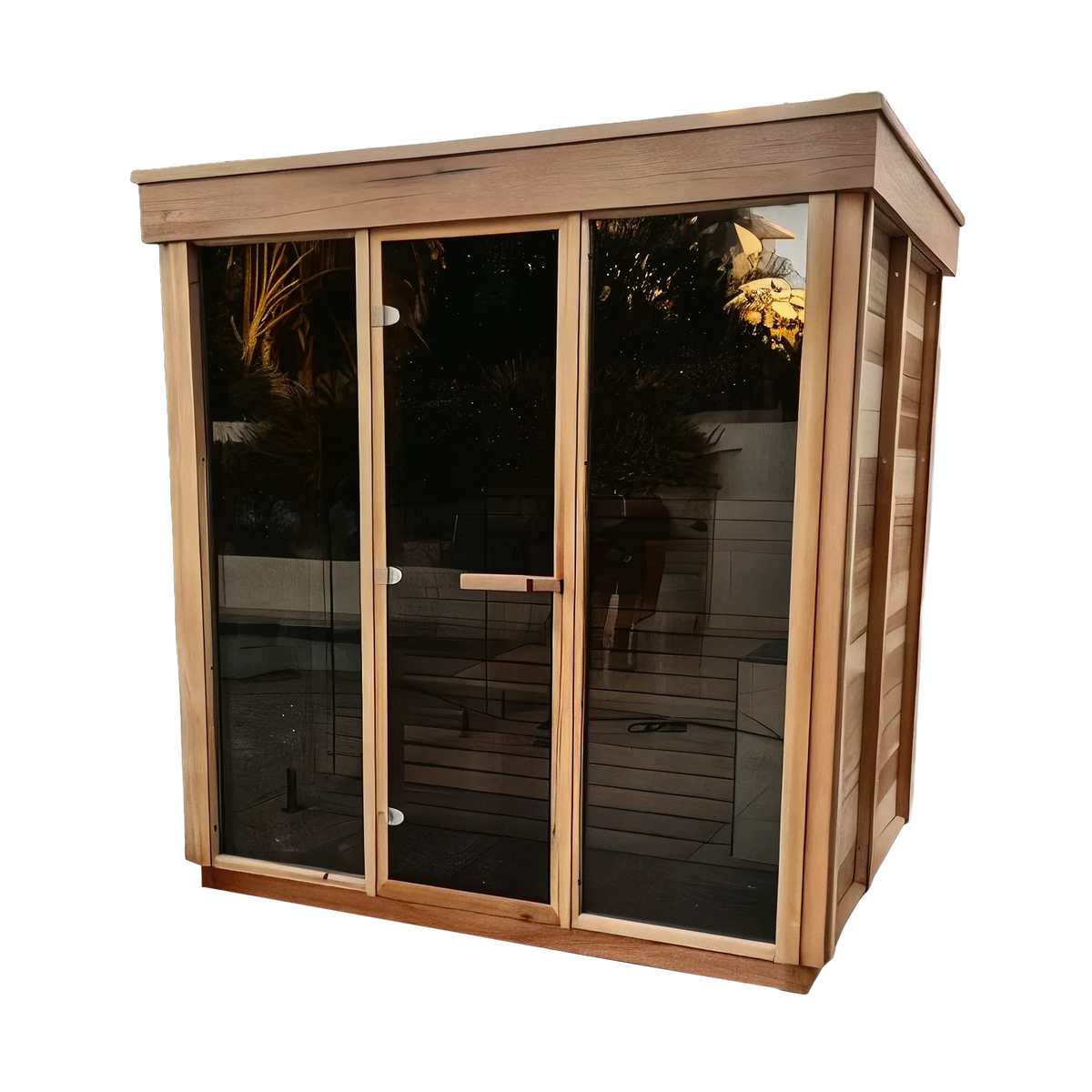Outdoor 570 Pure Cube Sauna - 4 Person — Marvellesures