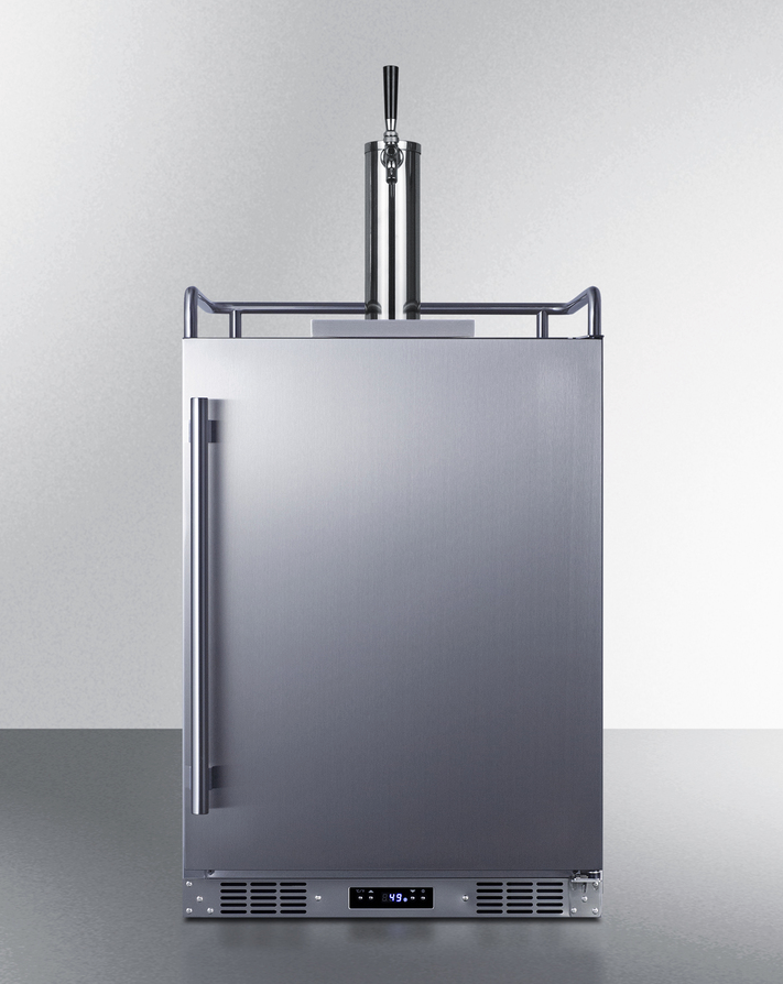 Summit 24" Wide Built-In Outdoor Beer Kegerator — Marvellesures